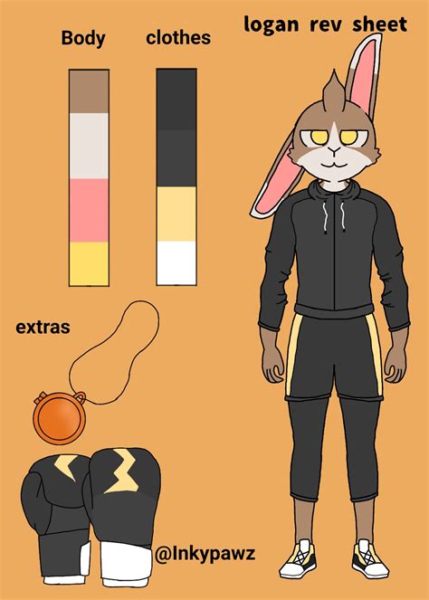 Logan Rev Sheet By Inkypawz7 On Deviantart