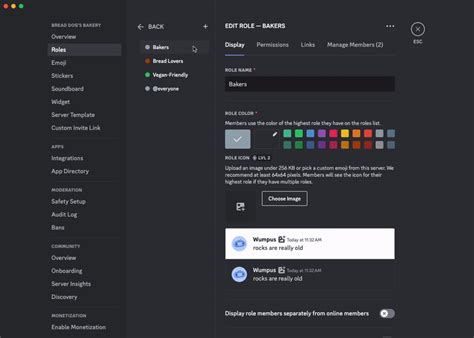 Discord Roller Ve İzinler Discord