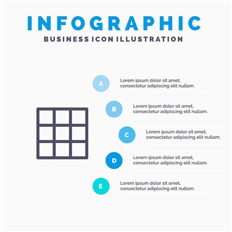 Feed Gallery Instagram Sets Line Icon With 5 Steps Presentation Infographics Background 15059811