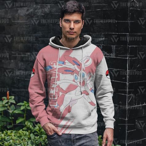 New Pokemon Anime Sylveon Hoodie Express Your Unique Style With