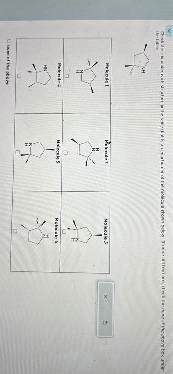 answered check the box under each structure in the table that is an