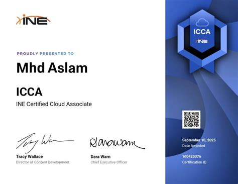 Cybersecurity Penetrationtesting Ejpt Icca Ine Cloud Continuouslearning Mohd Aslam 39
