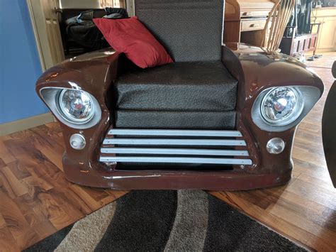 Car Crazy Chair Man Cave Furniture Garage Furniture Garage Decor