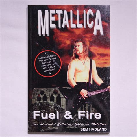 Metallica Fuel And Fire Sem Hadland Book Cd Bkmetalli001 Wild