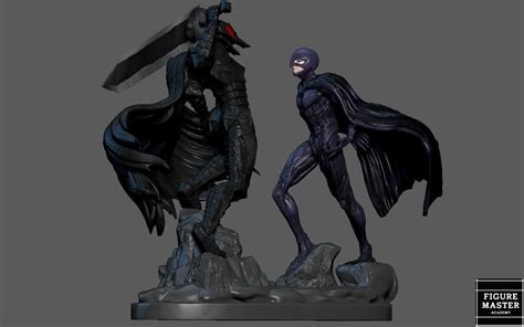 Berserk Guts Vs Femto Fantasy Anime Sword Character 3d Model 3d