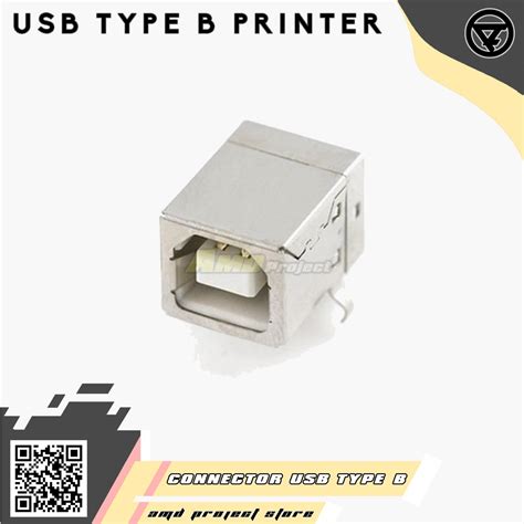 Jual Soket Usb Type B Konektor Printer Female Socket Cewek Betina Pcb