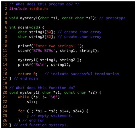 what does this program do include void