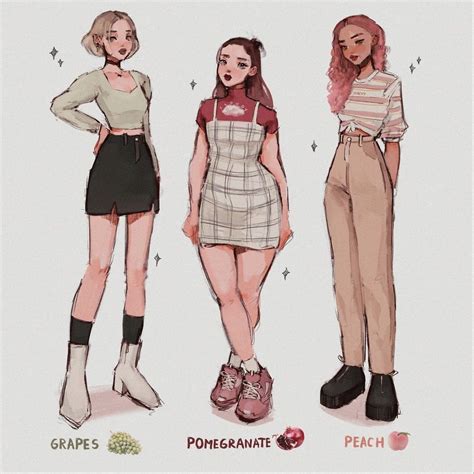 Pizzabacon Cute Art Girl Outfits Outfits To Draw For Girls
