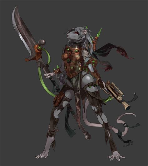 Female Skaven Design Batch Victoria Yurkovets