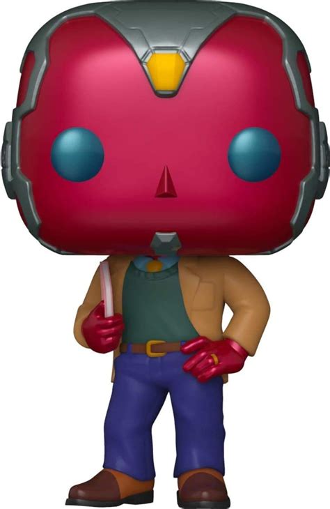 Funko Pop Marvel Wandavision 70s Vision Exclusive Figure
