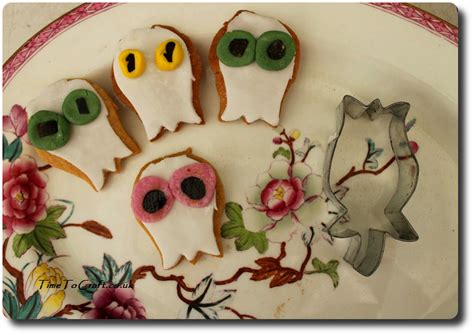 Boo Ghost Biscuits Time To Craft