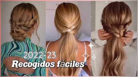 Las 95 Mejores Peinados Faciles Y Bonitos Recogidos Brbikes Es