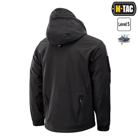 Black Soft Shell Jacket With Liner Classic Style