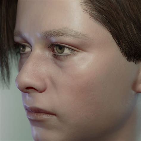 John Connor Head 3d Model By Vefilanna