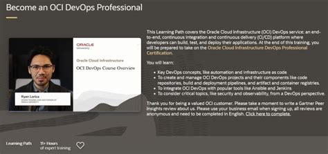 New From Oracle University Oci Devops Professional Certification