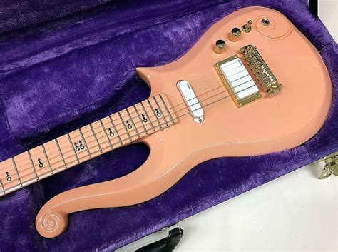 Schecter Diamond Series Prince Cloud Guitar Peach Factory Reverb