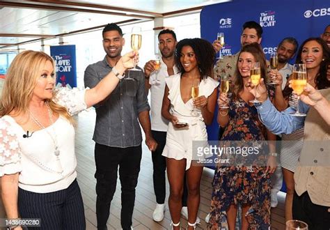Jill Whelan Toasts The Cast Of The Real Love Boat Aboard Discovery