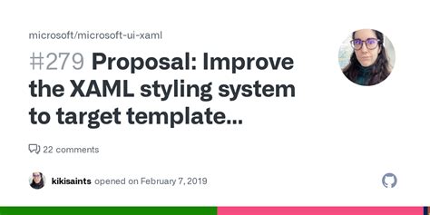 Proposal Improve The Xaml Styling System To Target Template Attributes