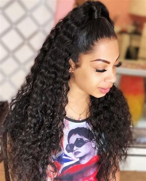Long Curly Hairstyles For Black Women Weaves