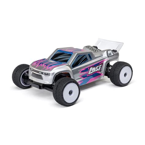 Losi Micro T 128 2wd Rc Stadium Truck Rtr Silver Rc Hobby Zone