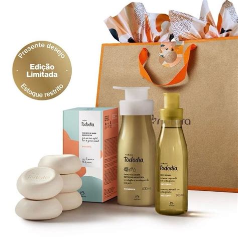 Kit Tododia Creme Perfume Sortido Hidratante Corporal Lily Lulli