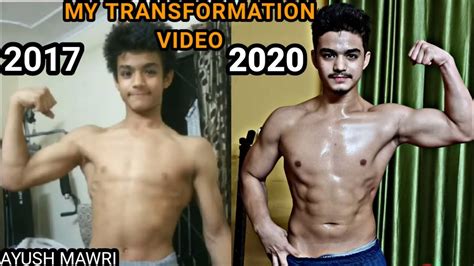 My Body Transformation Video 15 17 Teenage Body Transformation From