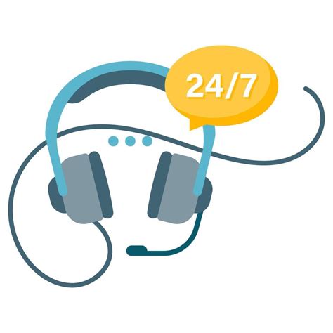 24 Hour Customer Service Customer Service Illustration 55783719 Vector