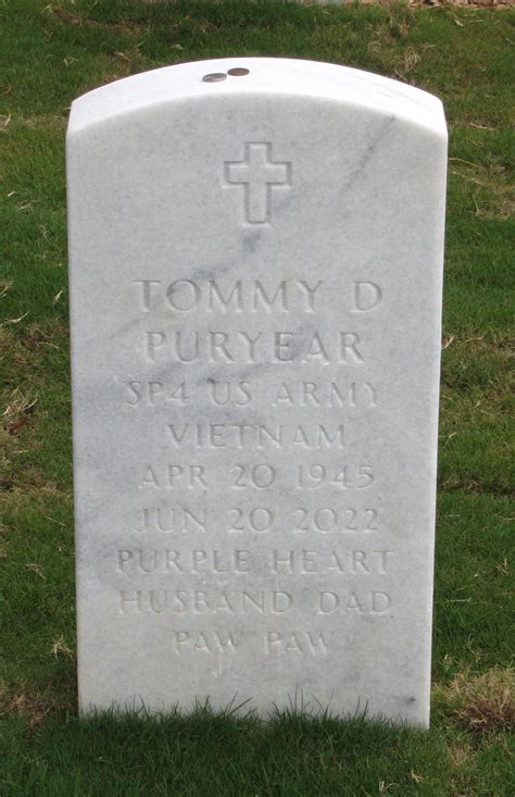 Tommy Dean Puryear 1945 2022 Find A Grave Gedenkplek