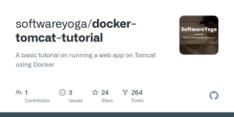 Github Softwareyogadocker Tomcat Tutorial A Basic Tutorial On