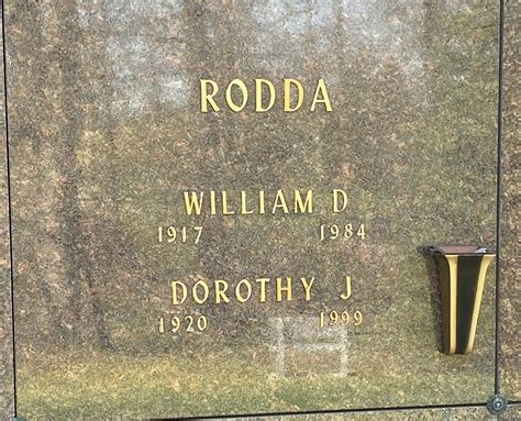 William Douglas Rodda 1918 1984 Find A Grave Memorial