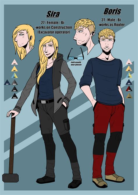 Reference Sheet Sira And Boris Redesign 242023 By 0muffinfreak0 On