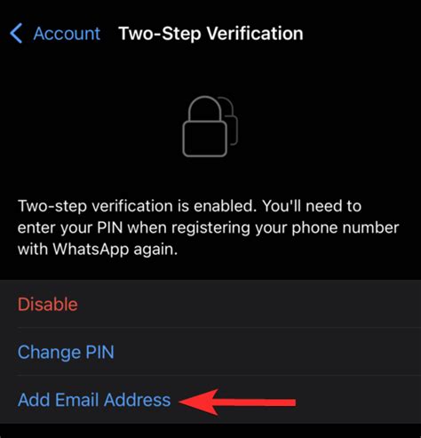How To Reset WhatsApp Two-Step Verification PIN