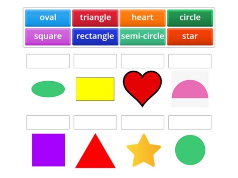 Unit 11 Shapes Match Up