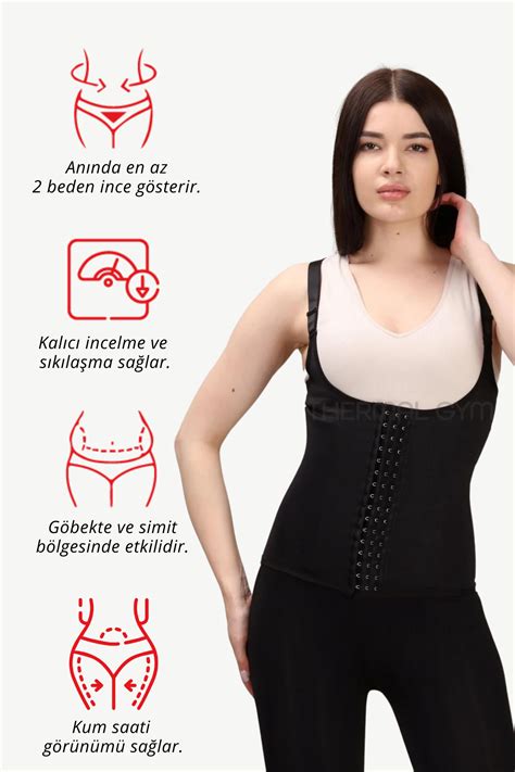 Askili Lateks Korselohusa Korsesİ Sİyah 3036 Thermalgiyim