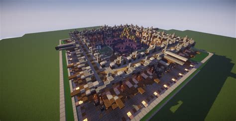 Faction Medieval Spawn Schematic Minecraft Map