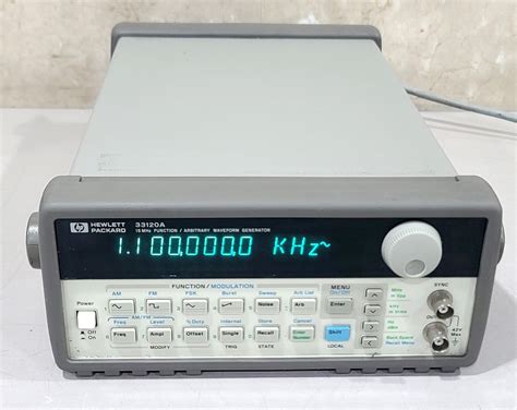 Hp 33120a 15mhz Function Generator 계측기 장터 소리전자