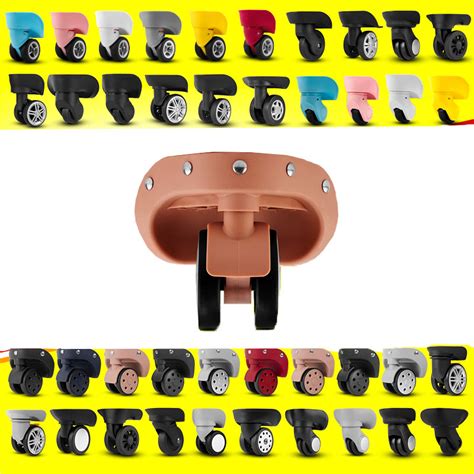 Travel Luggage Universal Wheel Roller Pulley Suitcase Trolley Case
