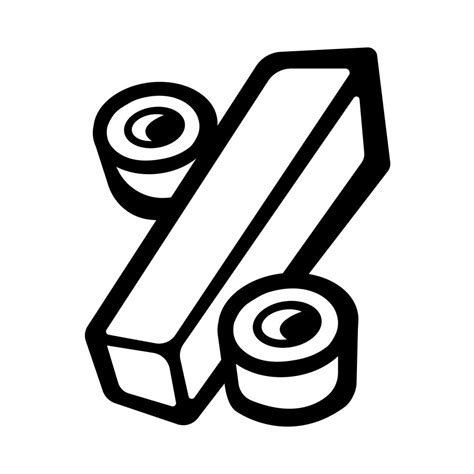 Percent Symbol Math Icon Percentage Graphic 550683 Vector Art At Vecteezy