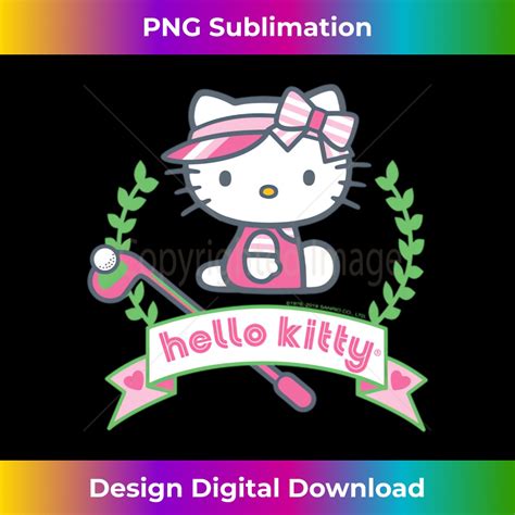 Hello Kitty Golf Golfer Contemporary Png Sublimation Desig Inspire Uplift