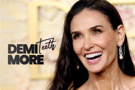 Demi Moore Teeth International Plus