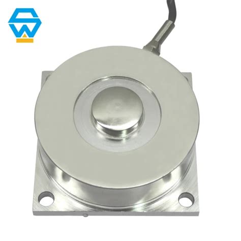 Compression Small Circular Plate Pressure Sensor Load Cell Ybl 3t For Industrial Weighing