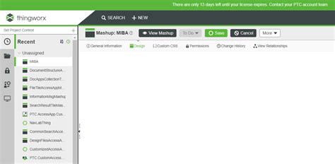 Solved Design Tab While Creating Mashup Is Coming Blank Ptc Community