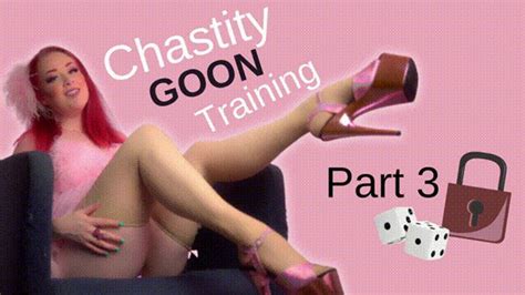 Chastity Goon Training Part 3 Latex Barbie Clips4sale