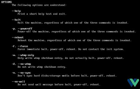 리눅스 종료와 재부팅 및 로그아웃 명령어 shutdown init reboot halt