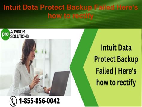 ppt intuit data protect backup failed here s how to rectify