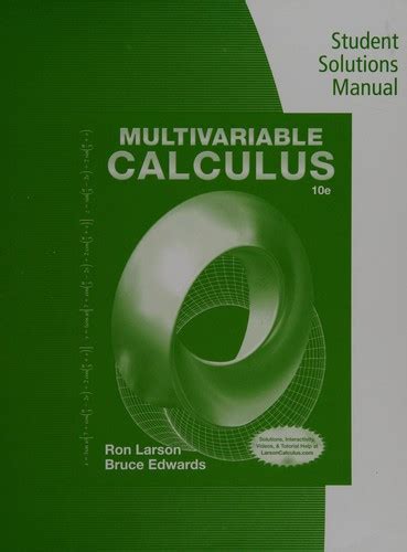 Multivariable Calculus By Ron Larson Open Library