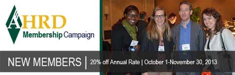 2013 Membership Campaign Ahrd