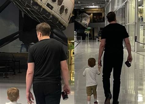 Simba And Mufasa Rare Photos Of Elon Musk And Son X