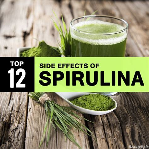 13 Shocking Side Effects Of Spirulina Holistic Nutrition Spirulina Health