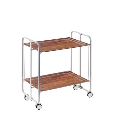 Don Hierro Carrito Auxiliar Plegable Bauhaus Con Ruedas Armazón